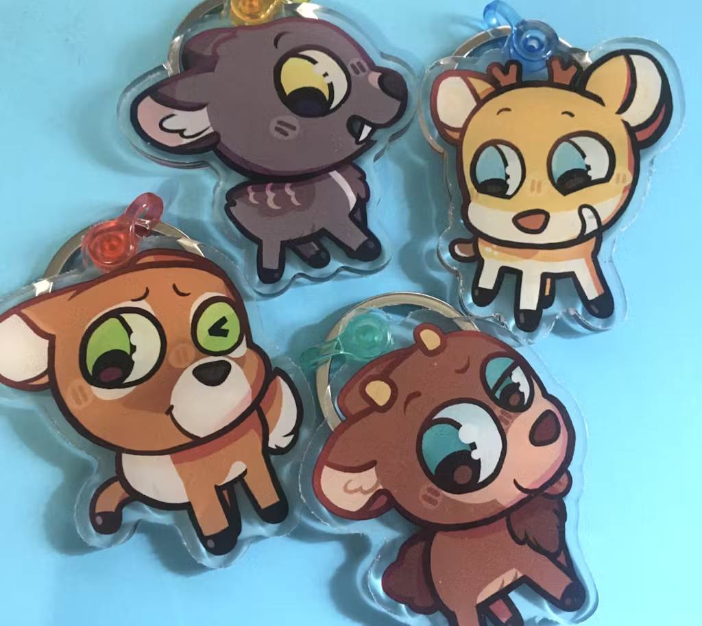 Custom Acrylic Keychains: A Personalized Touch – Vogesey