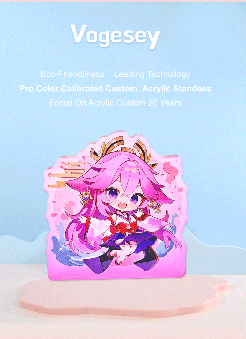 Custom 8mm Acrylic Standee – Vogesey