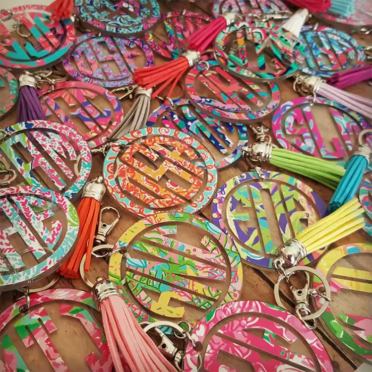 Custom Acrylic Charms: The Must-Have Keychain Trends Of 2024 – Vogesey