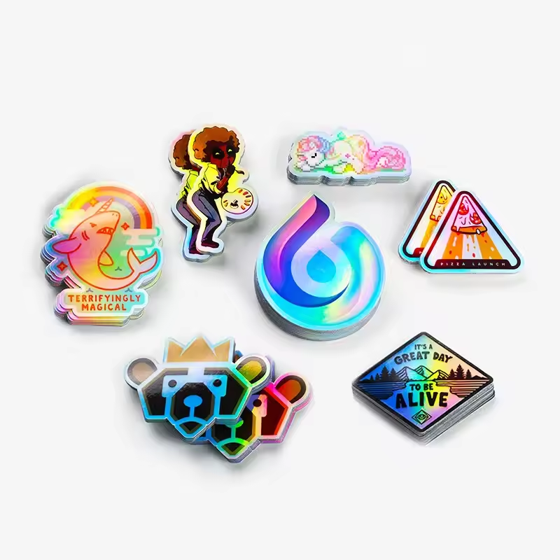 Custom Holographic Stickers: Shimmering, Eye-Catching, And Impossible ...