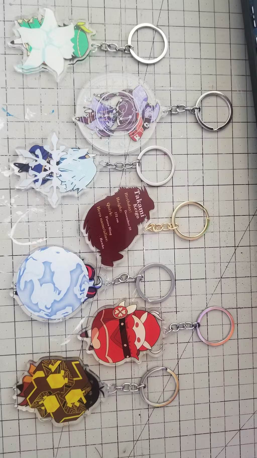Custom Acrylic Charms: Versatile And Creative Keychain Accessories ...