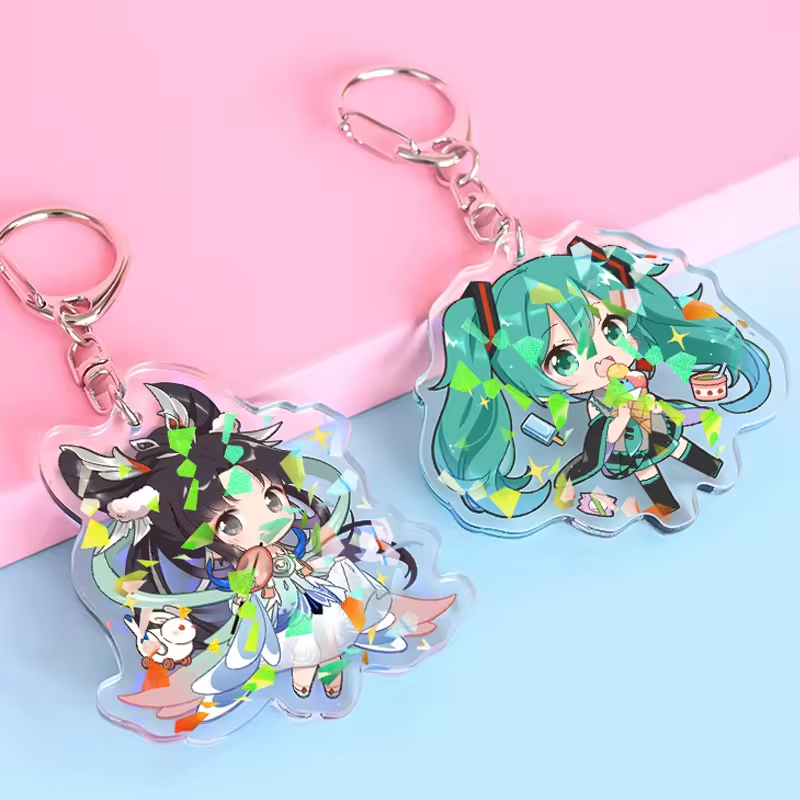 Custom Broken Acrylic Keychain – Vogesey